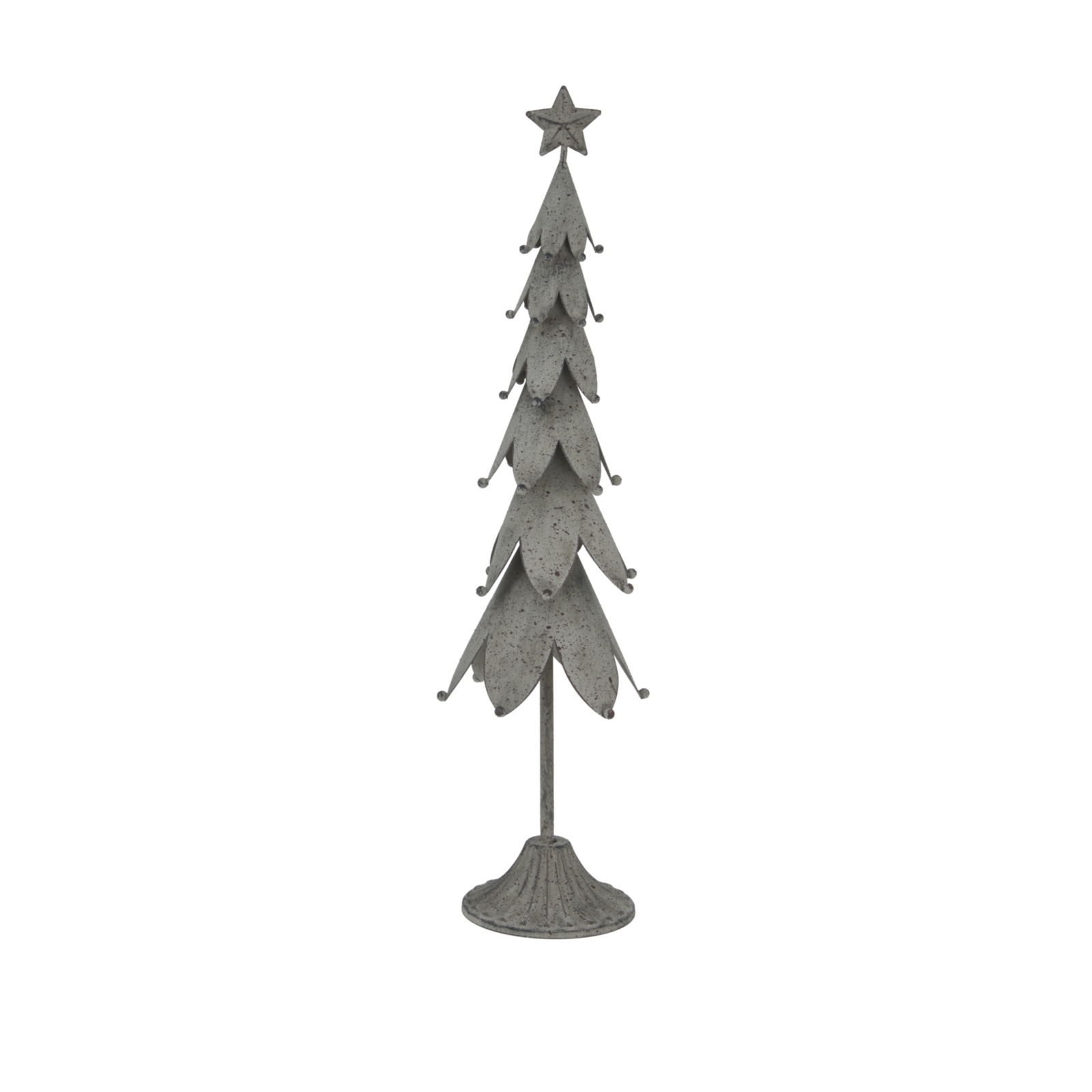 Large Rustic Metal Tree With Star | Wholesale by Hill Interiors