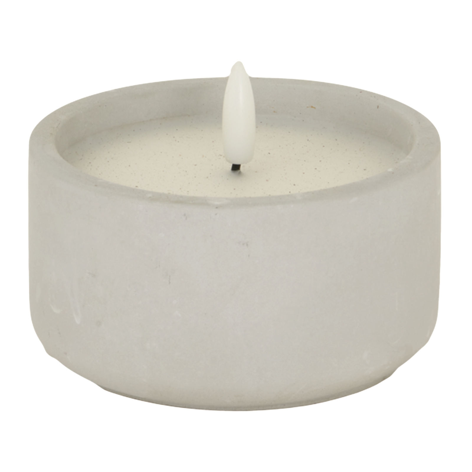 Luxe Collection Natural Glow Chalk Round Led Candle | Wholesale by Hill ...